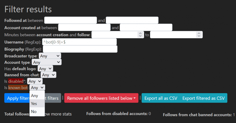 CommanderRoot - Follower-Bot Attacke löschen - TeamKompass